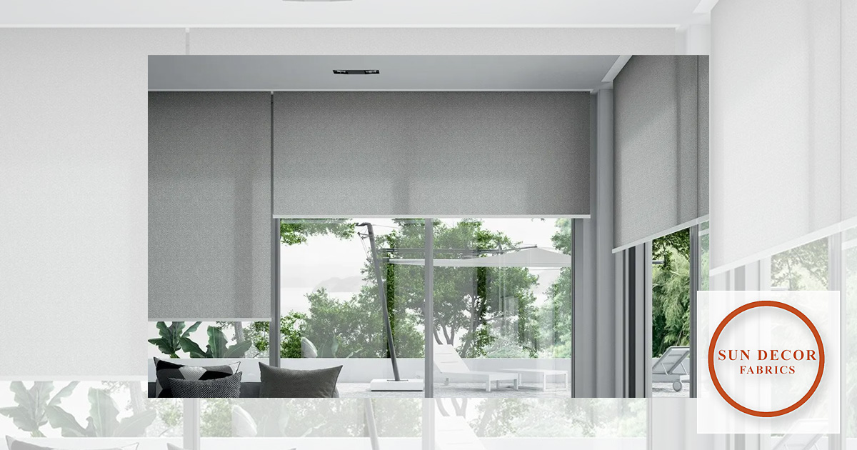 Rolle Celare Recessed Roller Shade | Sun Decor Fabrics