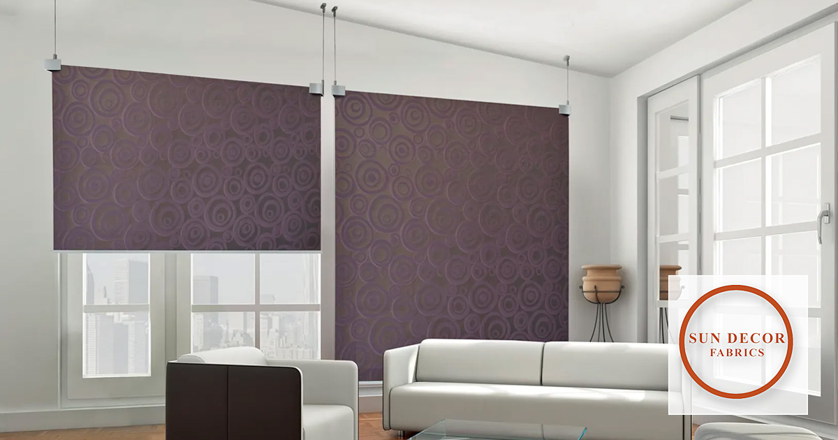 Custom Roller Shades | Sun Decor Fabrics